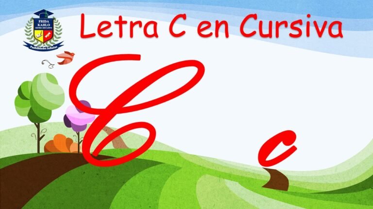 LA LETRA C | en INGLES y ESPAÑOL【 PALABRAS CON C / c】